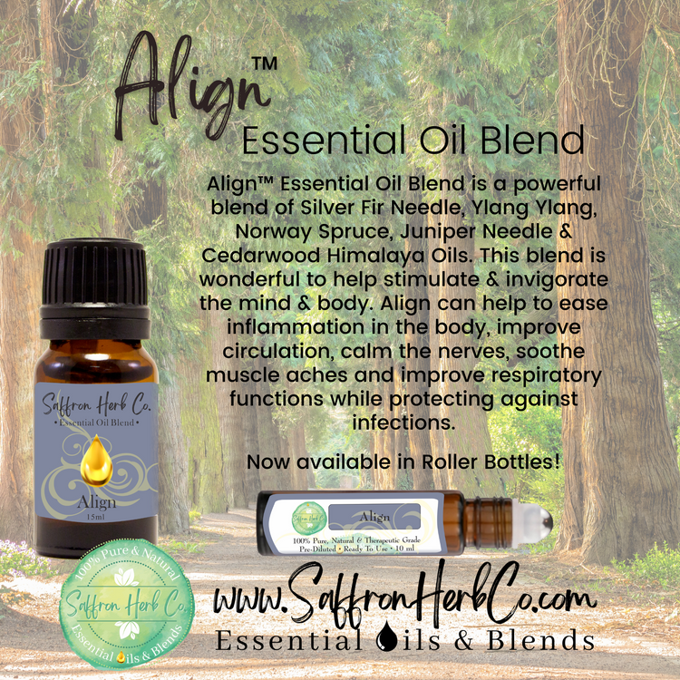 What is Align™ Essential Oil Blend? – Saffron Herb Co.